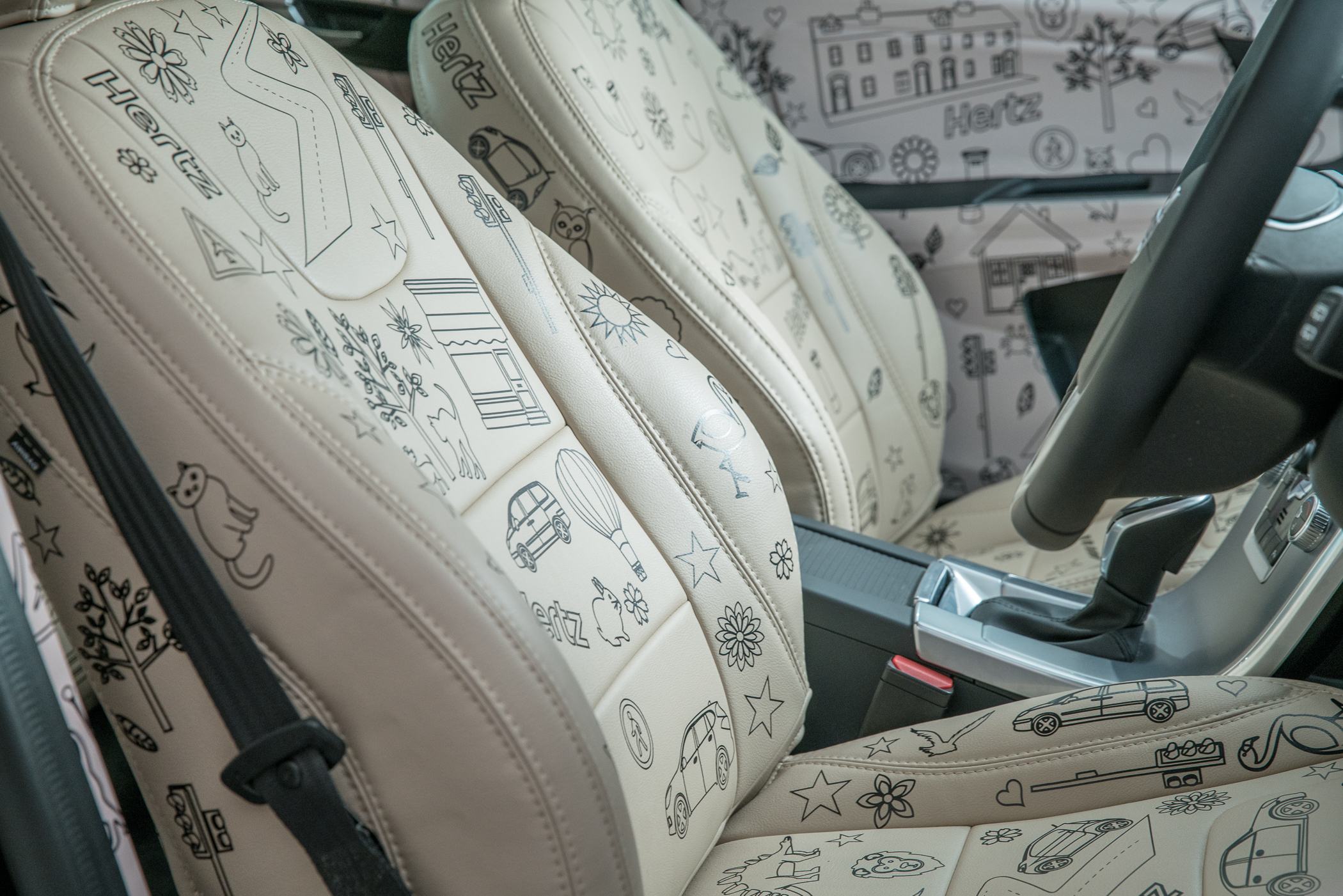 Gucci Car Interior Fabric