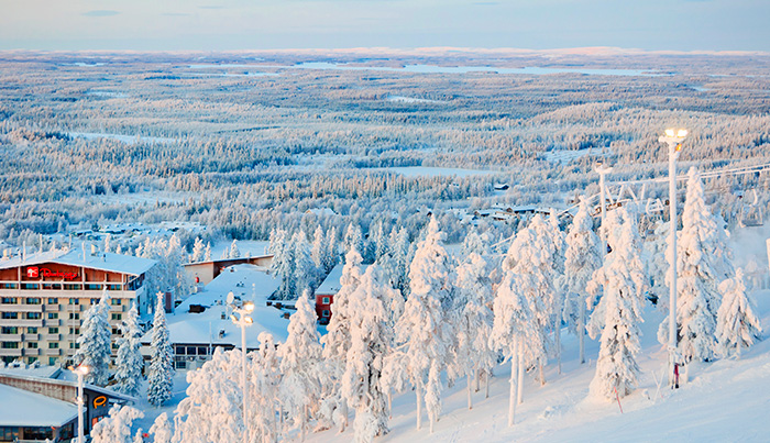 Suomen parhaat laskettelukeskukset | Hertz Autovuokraamo
