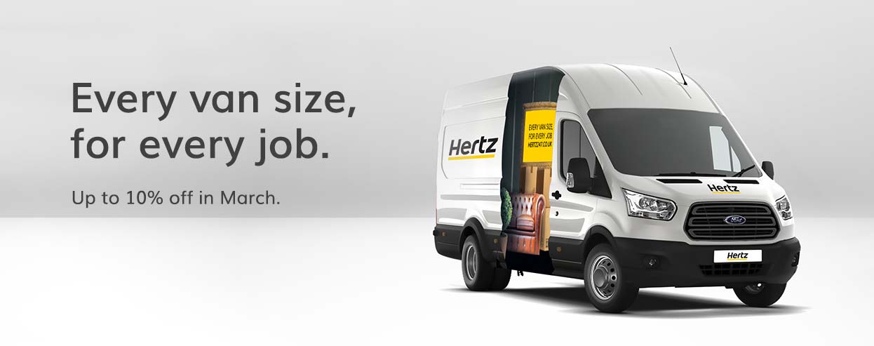 Van Hire – Hertz Van Rental
