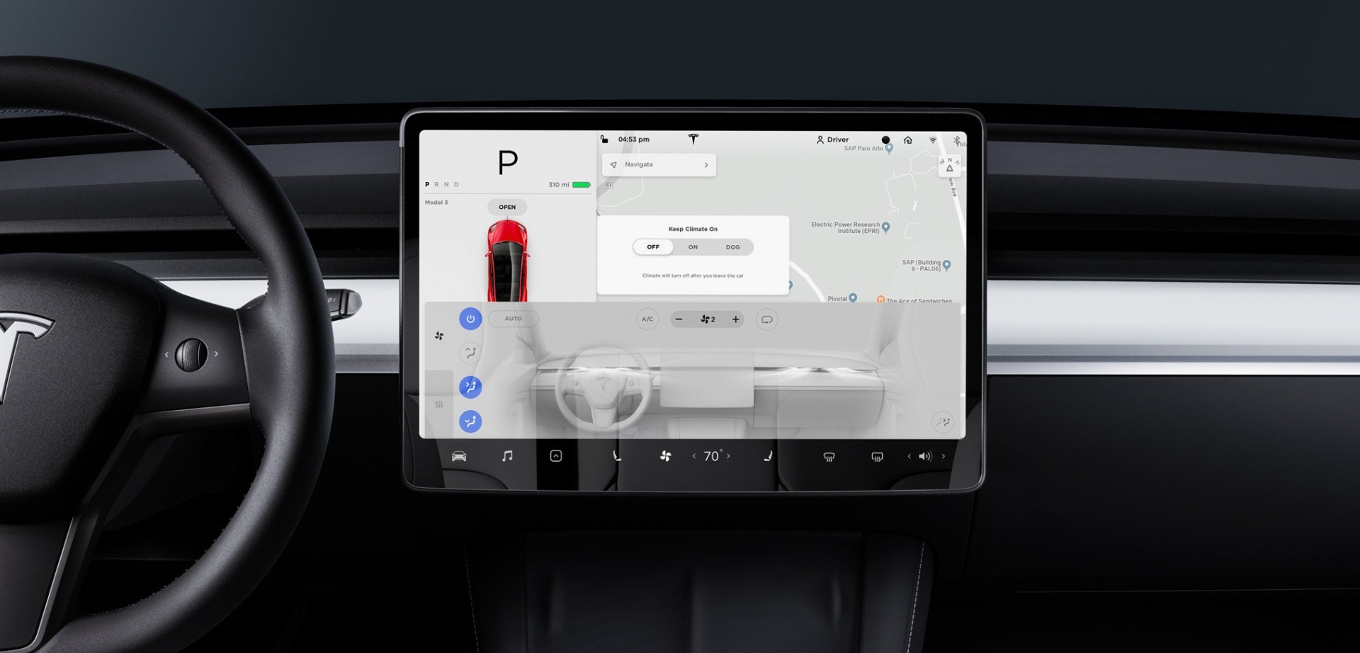 Charging the Tesla - Hertz Electric Vehicles