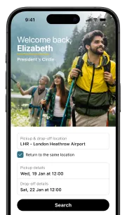 Car Hire App | Easy Car Rental & Booking Application with Hertz