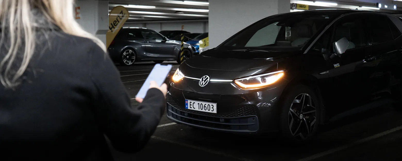 Self Check-out | Hertz Bilutleie
