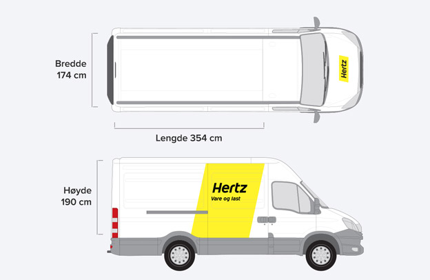 Lei varebil, flyttebil og lastebil | Hertz