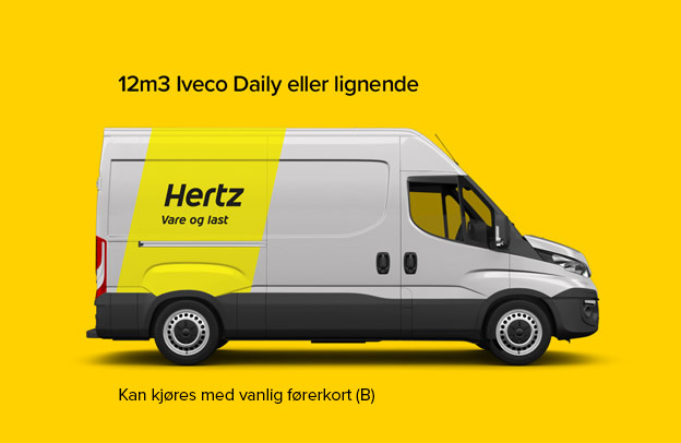 Lei varebil, flyttebil og lastebil | Hertz