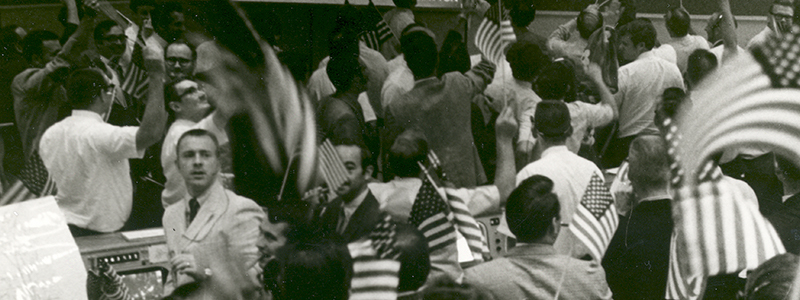 Nasa Mission Control Celebration